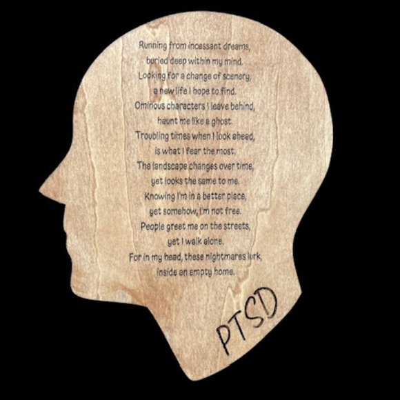 Accents | Wood Wall Decor Ptsd Poem Mental Health Poem | Poshmark